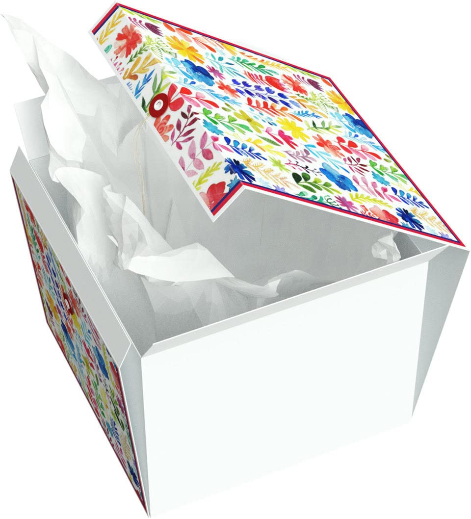 Gift Box, Rita, Flowering ,10x10x8", comes flat & pops up in seconds ...